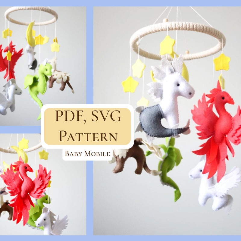 Baby Mobile Pattern - Etsy