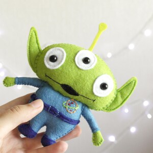 PDF Alien Doll Pattern / Felt Easy Sewing Pattern / Toy Story Soft Doll ...