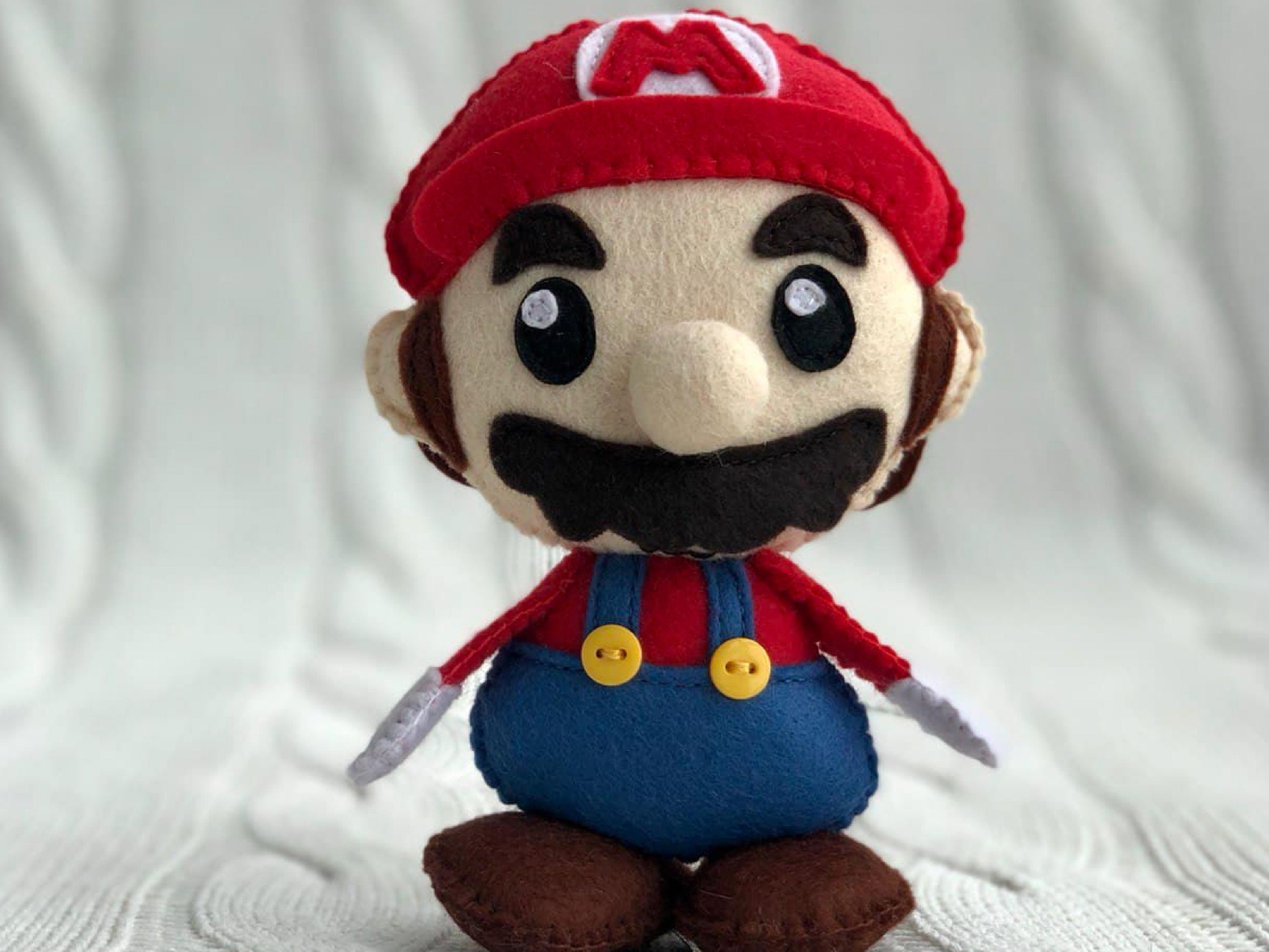 PDF Mario Doll Pattern / Felt Easy Sewing Pattern / Mario - Etsy