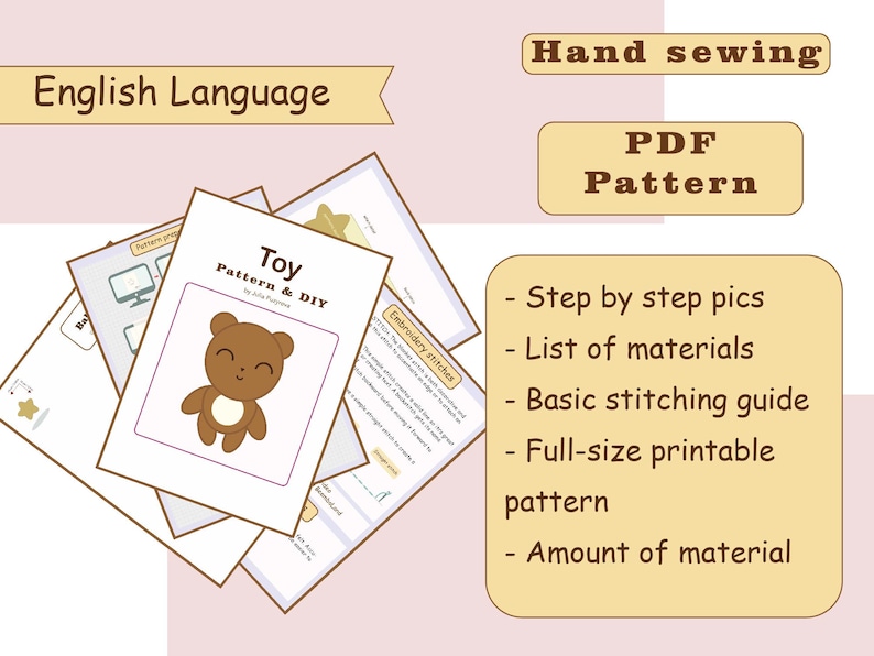 PDF Kratos Doll Pattern / Felt Easy Sewing Pattern / God of - Etsy