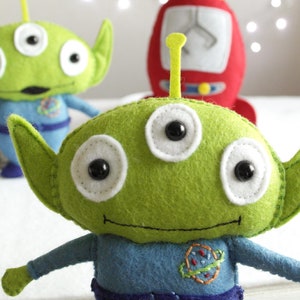 PDF Alien Doll Pattern / Felt Easy Sewing Pattern / Toy Story Soft Doll ...