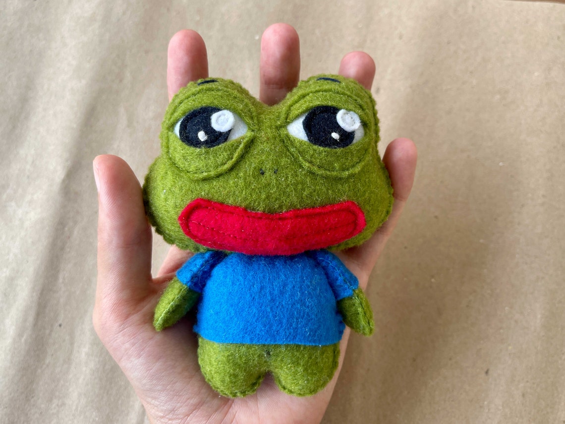 PDF Pepe the Frog Doll Pattern / Felt Easy Sewing Pattern / - Etsy