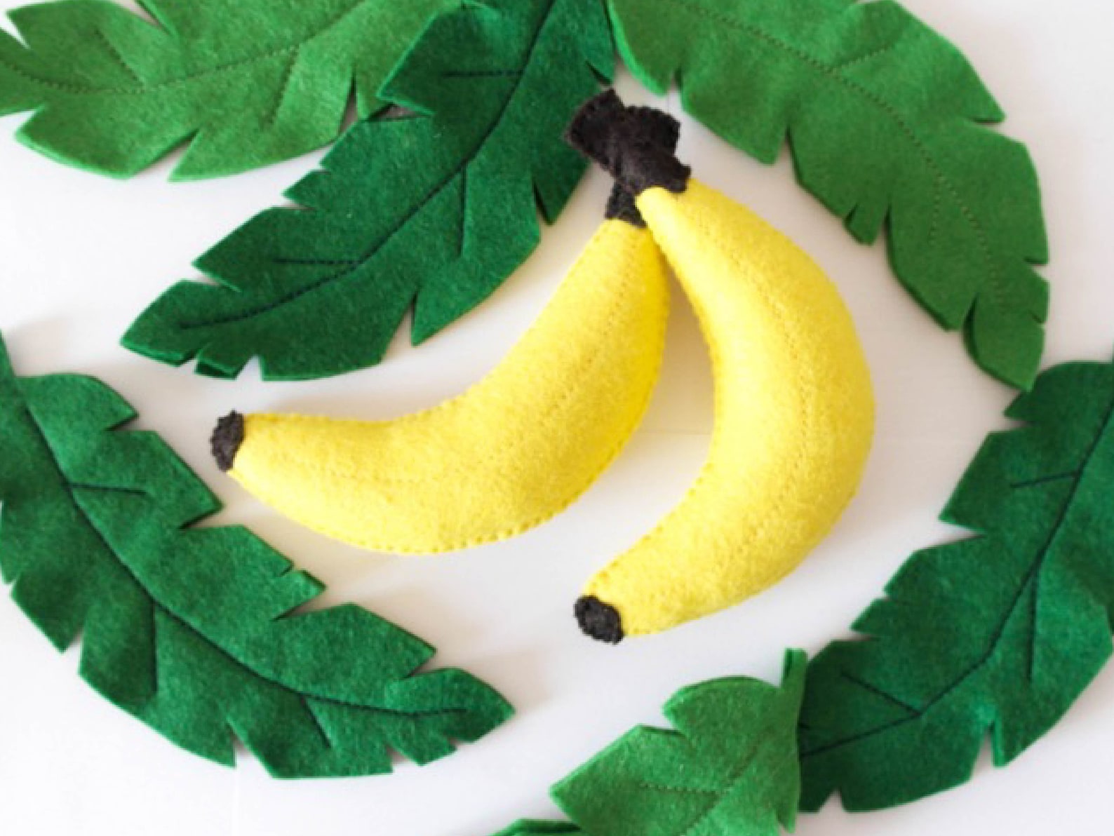 PDF Banana Pattern / Felt Easy Sewing Pattern / Food Soft Doll - Etsy