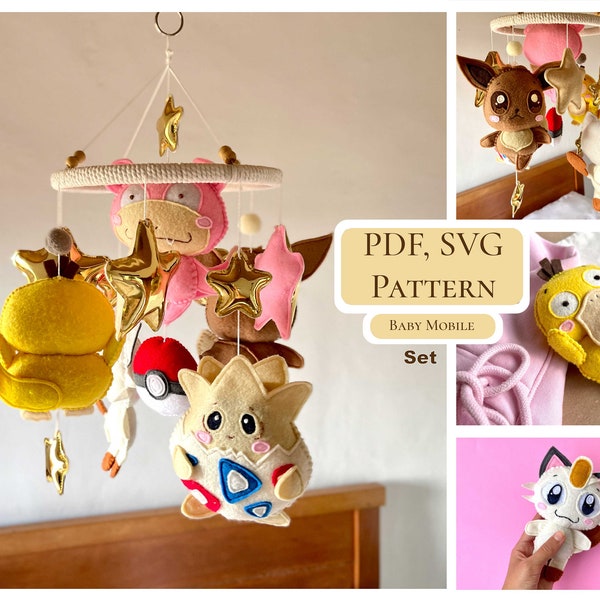 Baby Mobile Pattern - Etsy