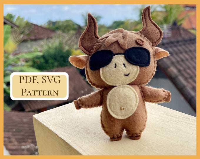 PDF Corgi Doll Pattern / Cute Dog Felt Easy Sewing Pattern / - Etsy