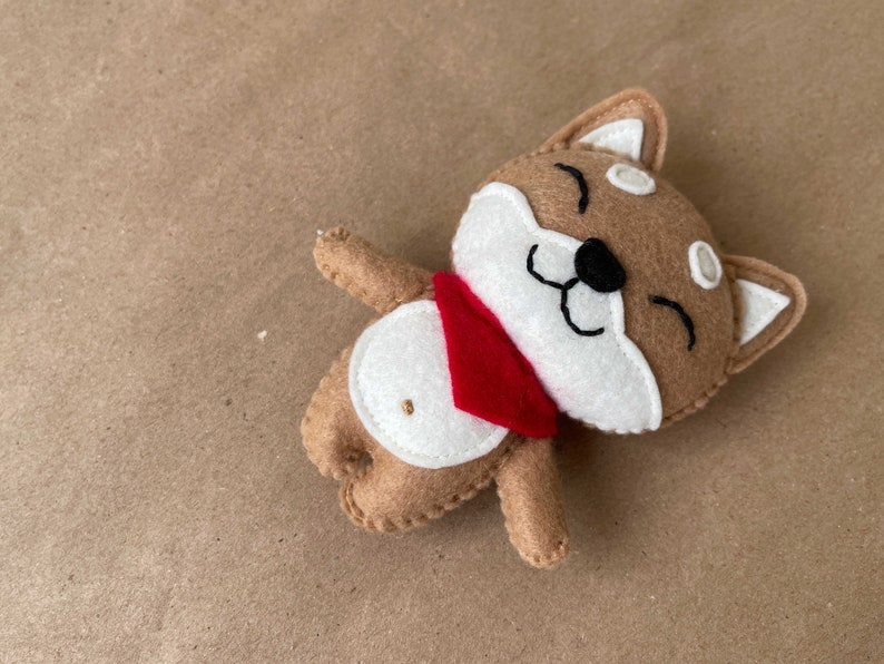 PDF Dog Felt Pattern/ Shiba Inu Dog Felt Easy Sewing Pattern / - Etsy