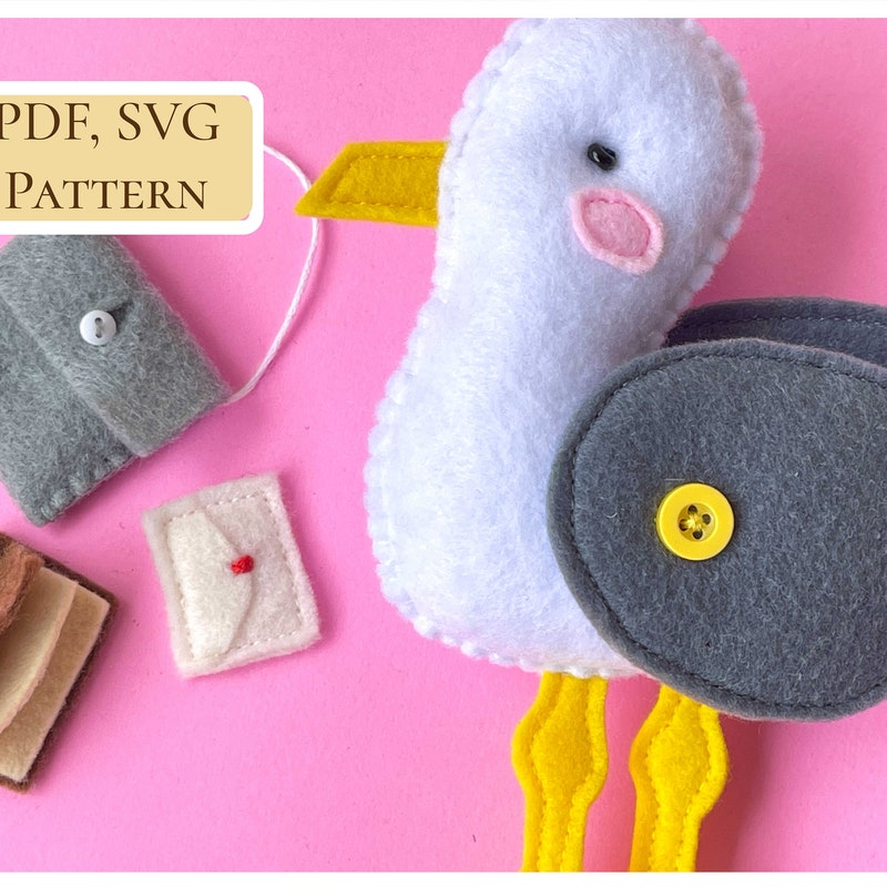 Seagull Toy Pattern - Etsy