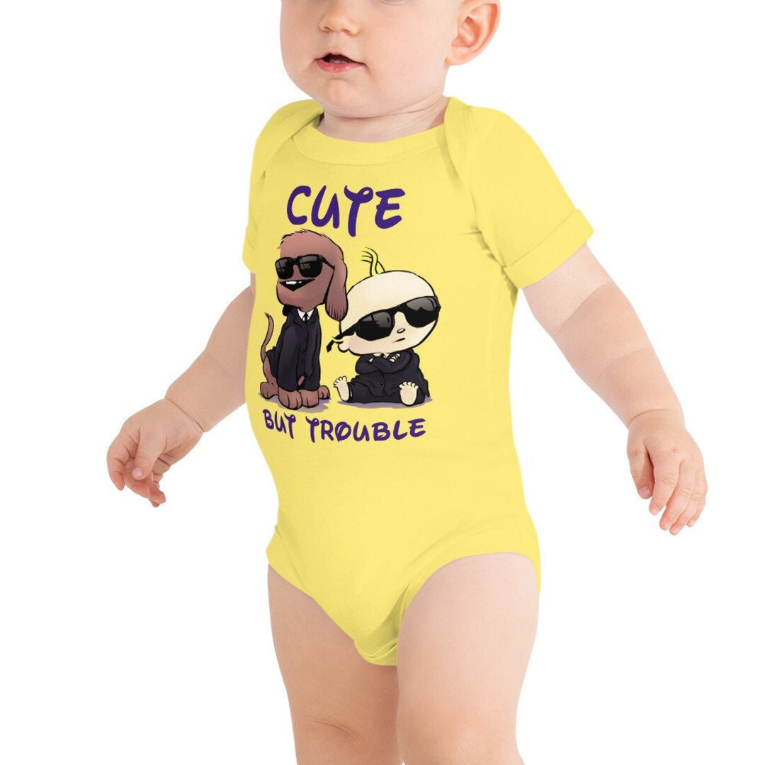 Cute Baby Onsie Cartoon Characters for Baby Shower Gift, New Parent ...