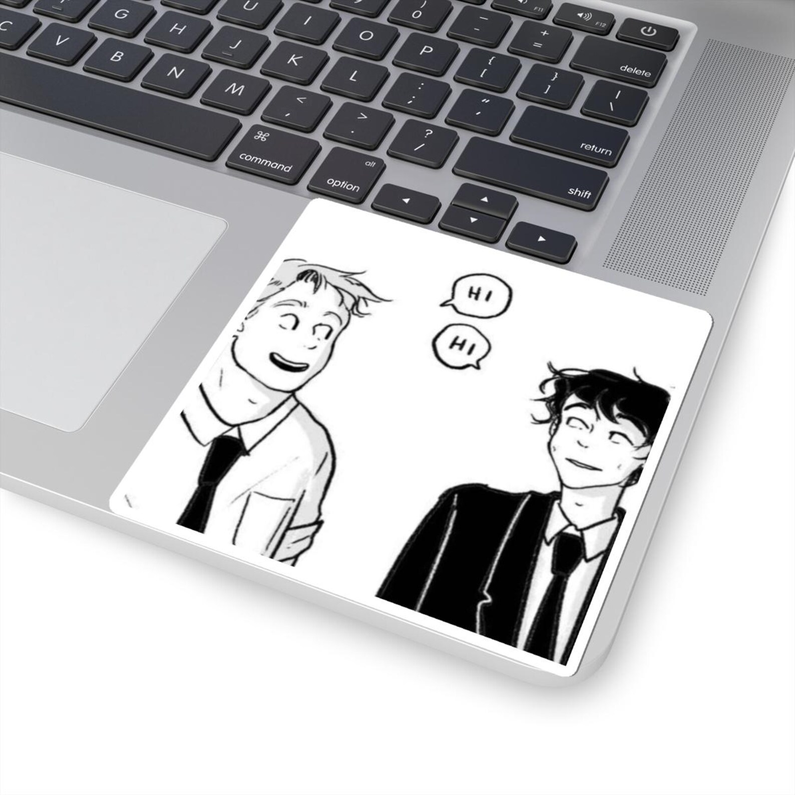 Heartstopper, Nick and Charlie, Kiss-cut Stickers - Etsy