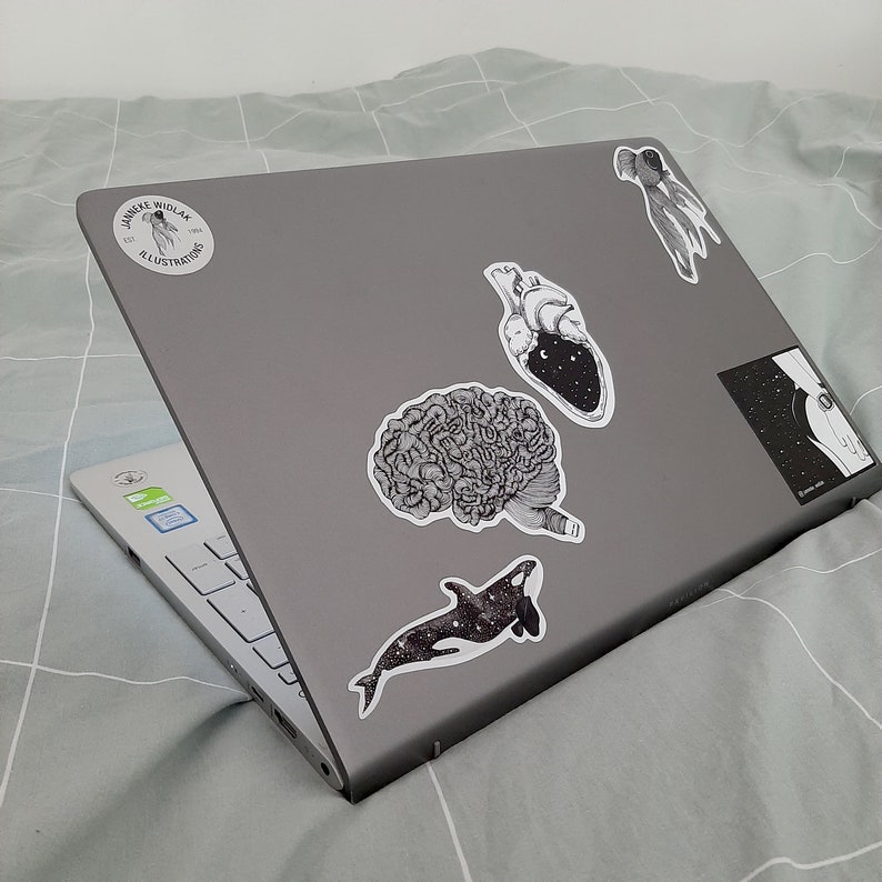 Brains Vinyl Sticker waterproof - Etsy