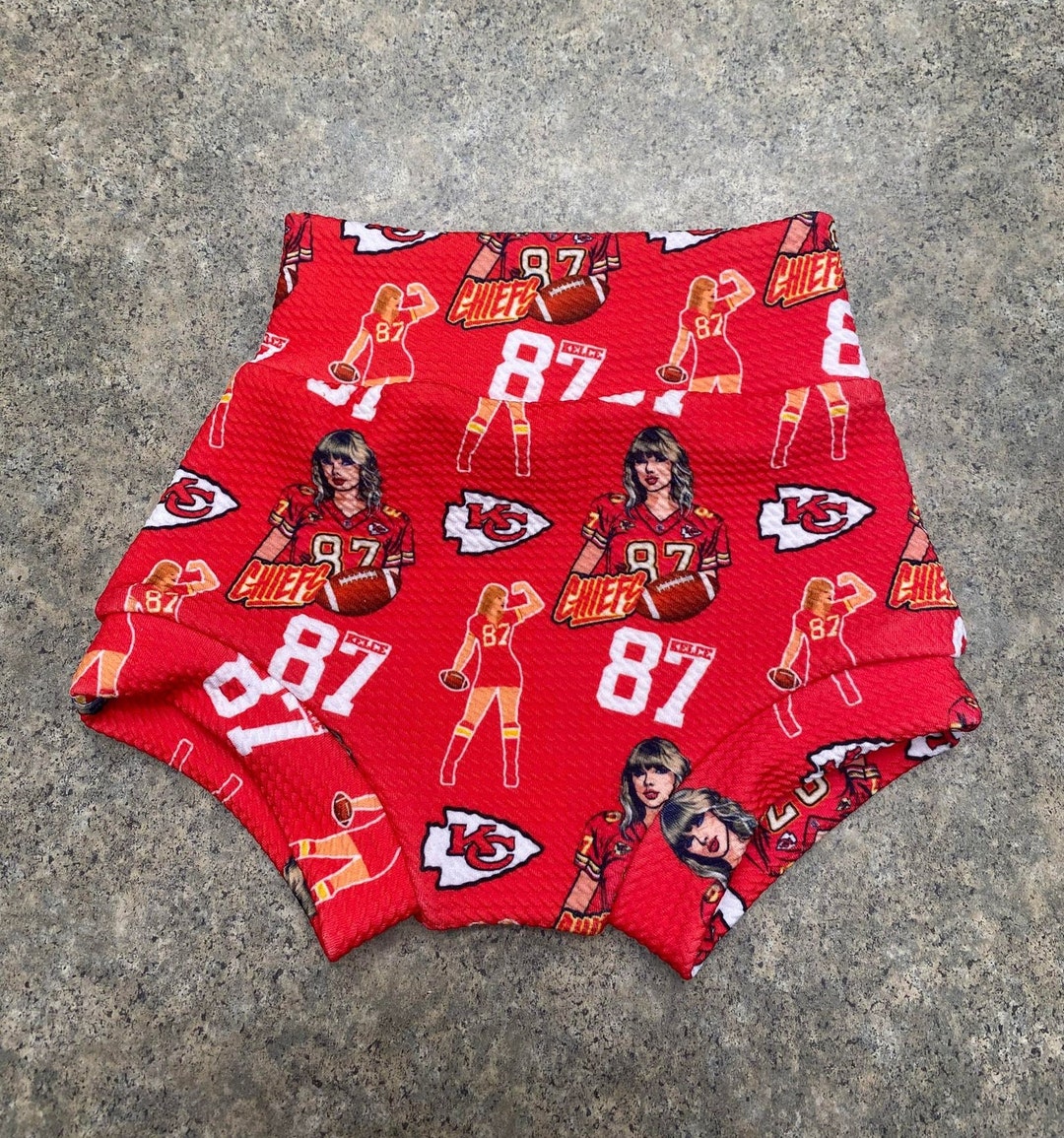 Bummies in Kansas City Chiefs NFL Football Taylor Kelce, Babies Infant ...