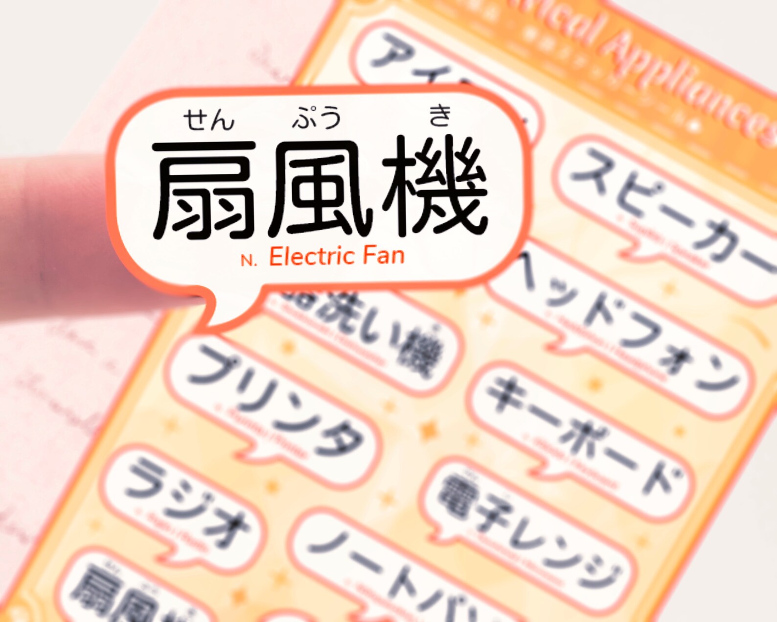 Japanese Vocabulary Stickers Sheet 4 electrical - Etsy