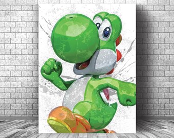 Nintendo Canvas Wall Art | Etsy