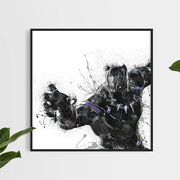 Black Panther Poster - Etsy