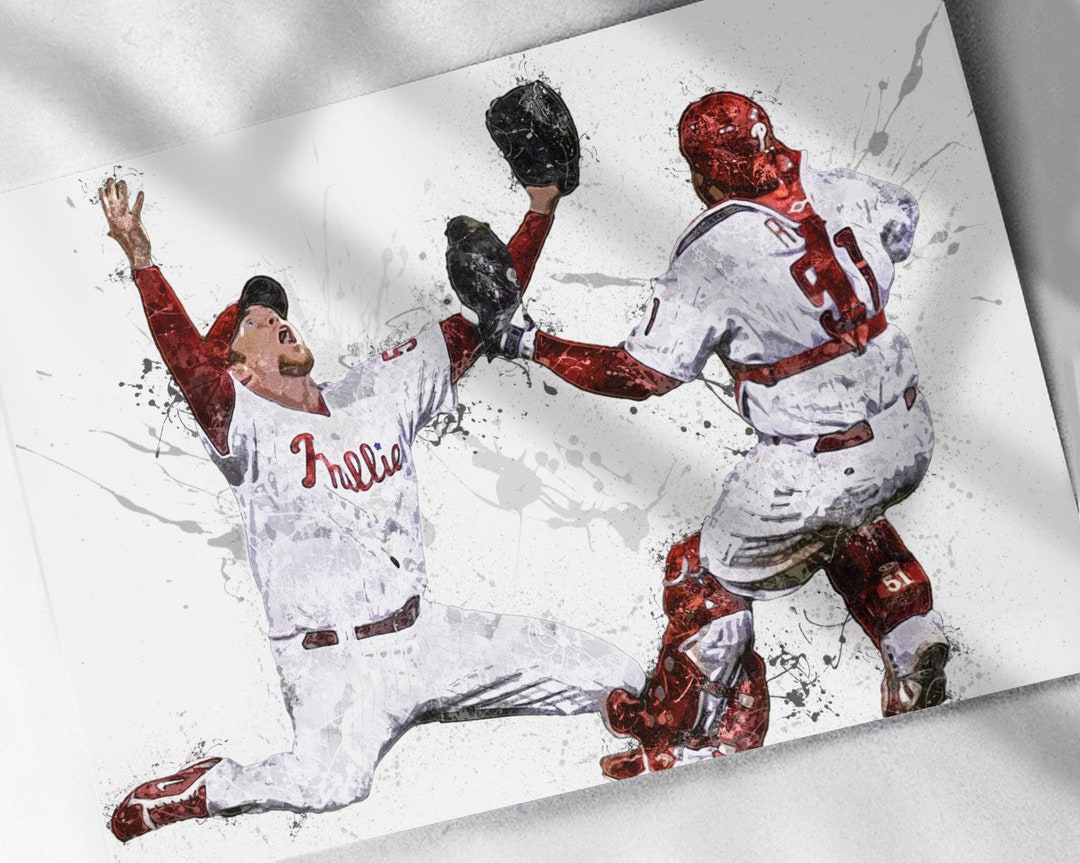 Philadelphia Phillies 2008 World Series Poster Philadelphia - Etsy