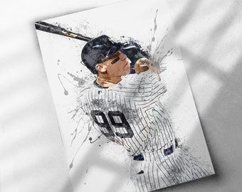 Aaron Judge Poster New York Yankees Wall Art Printable Kids - Etsy