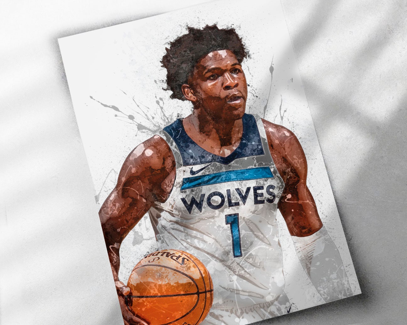 Anthony Edwards Poster sold by Narrative Changing | SKU 31543668 | 60% ...