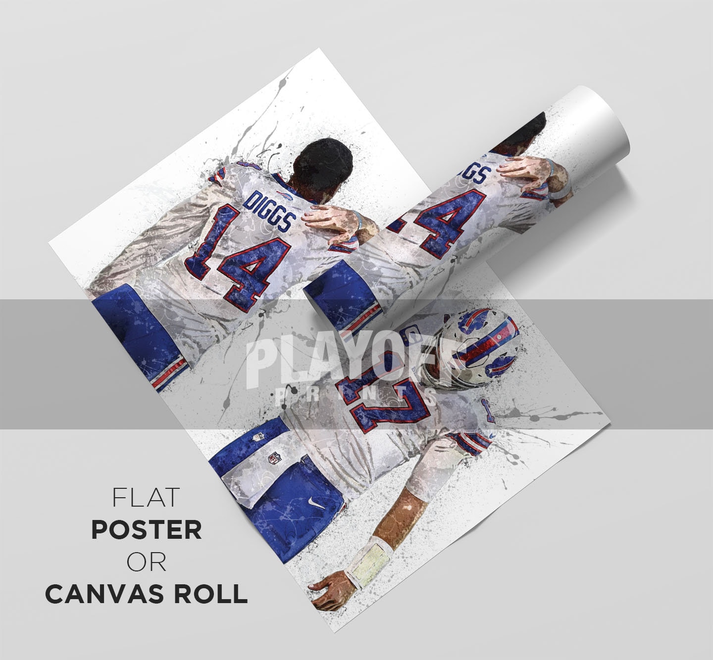 Josh Allen and Stefon Diggs Poster sold by Nambcvt | SKU 565434 ...