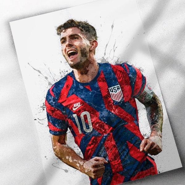 Pulisic Poster - Etsy