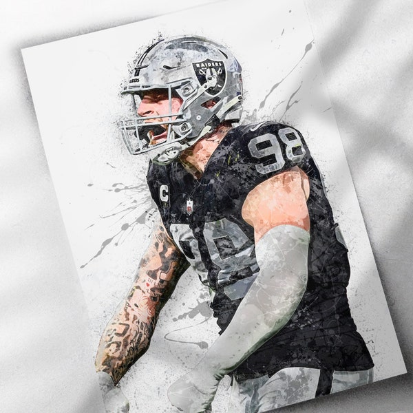 Vegas Raiders Poster - Etsy