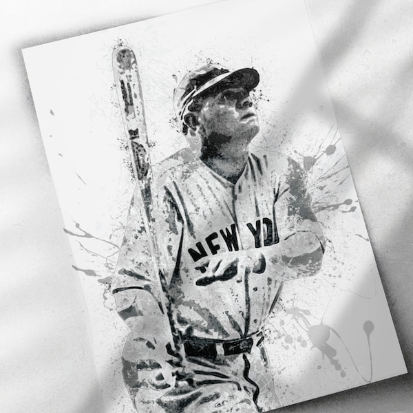 Babe Ruth - Etsy