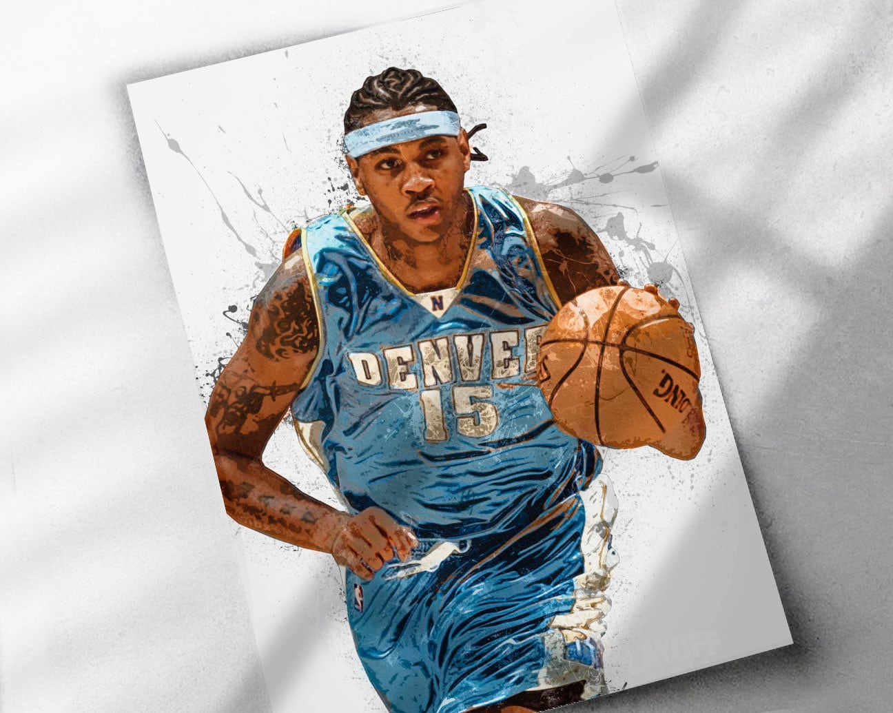 Carmelo Anthony Art