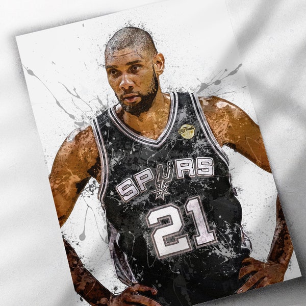 Tim Duncan - Etsy