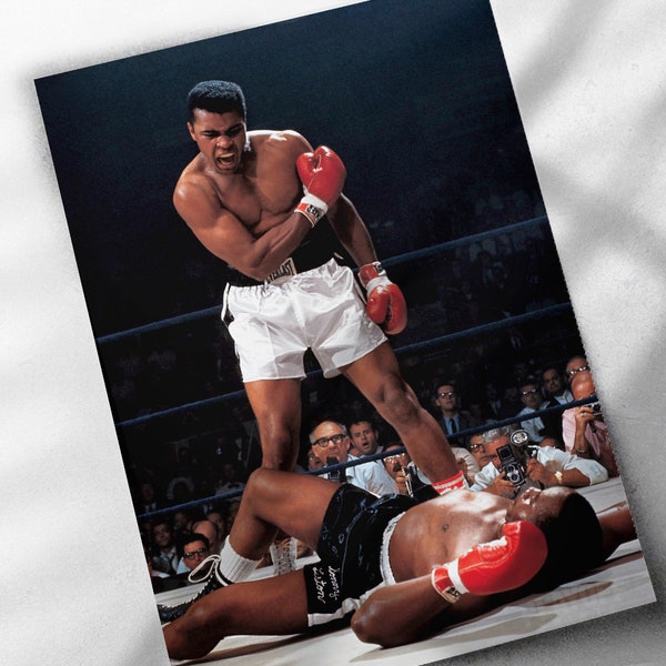 Muhammad Ali Canvas - Etsy