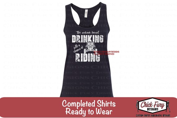 RZR Side by Side Weekend Forecast Drinking With a Chance of | Etsy