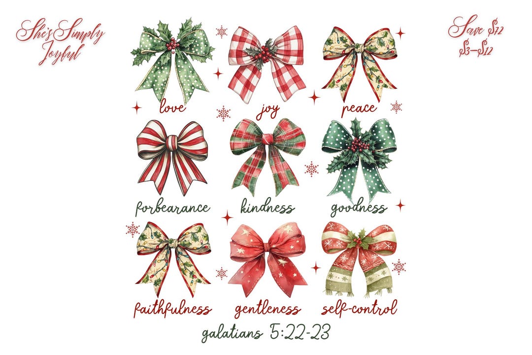 Fruit of the Spirit Christmas | Scratch and Save Savings Challenges ...