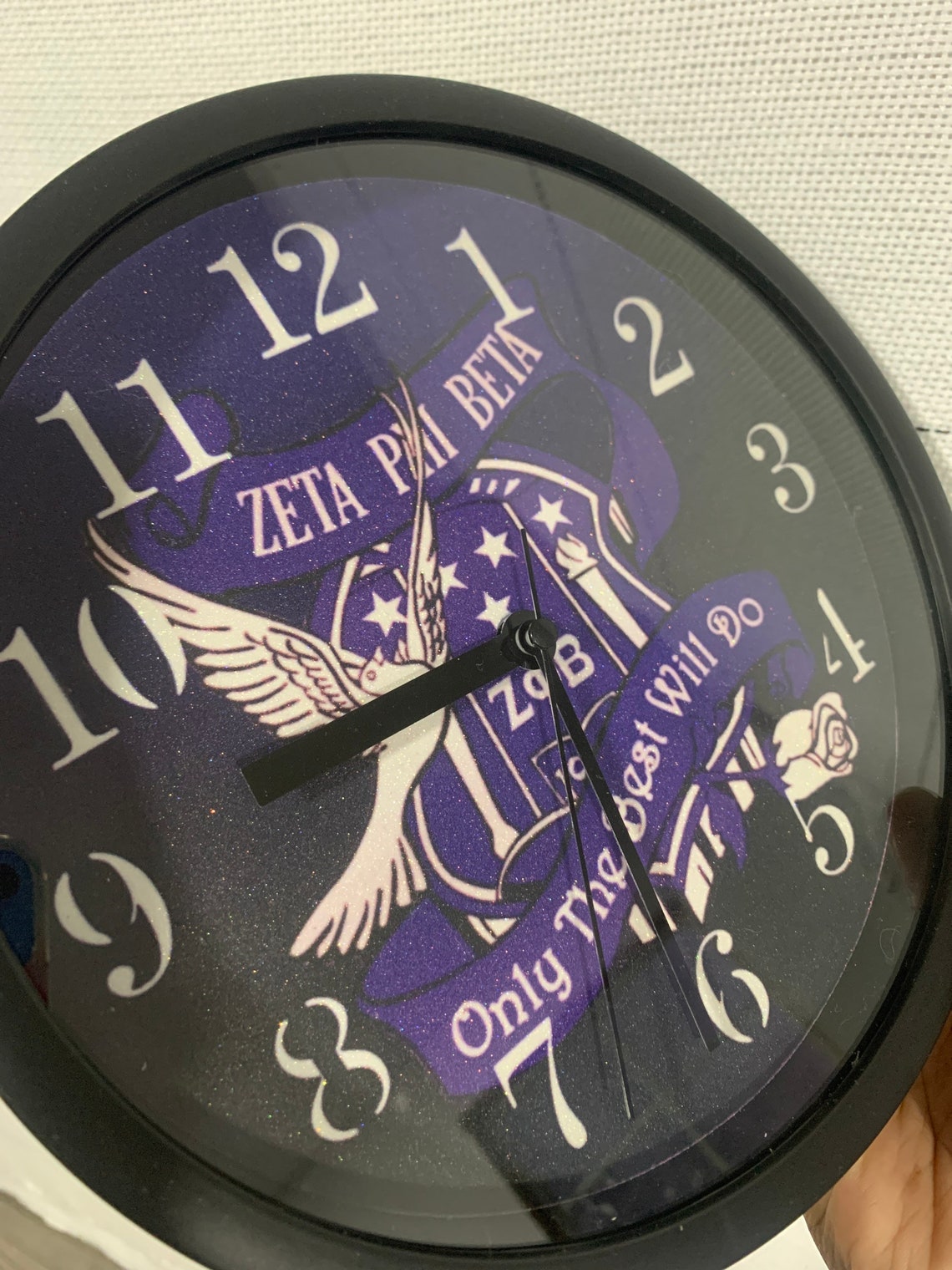 Zeta Phi Beta Sorority Clock | Etsy