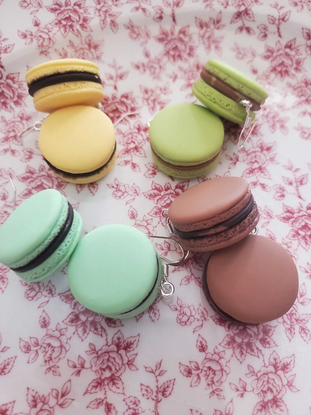 Macaroon Earrings - Etsy
