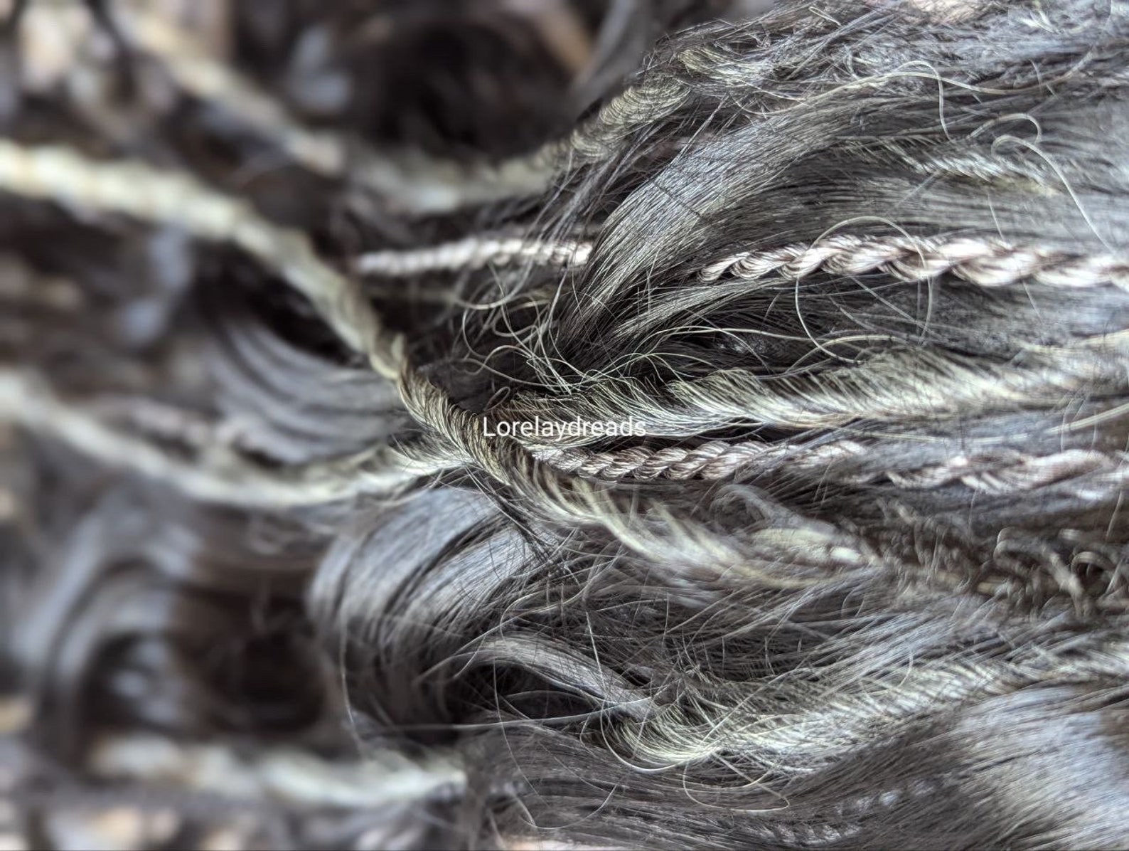Claw Clip Ponytails Curly Dreads Black Synthetic Crochet Dreads ...