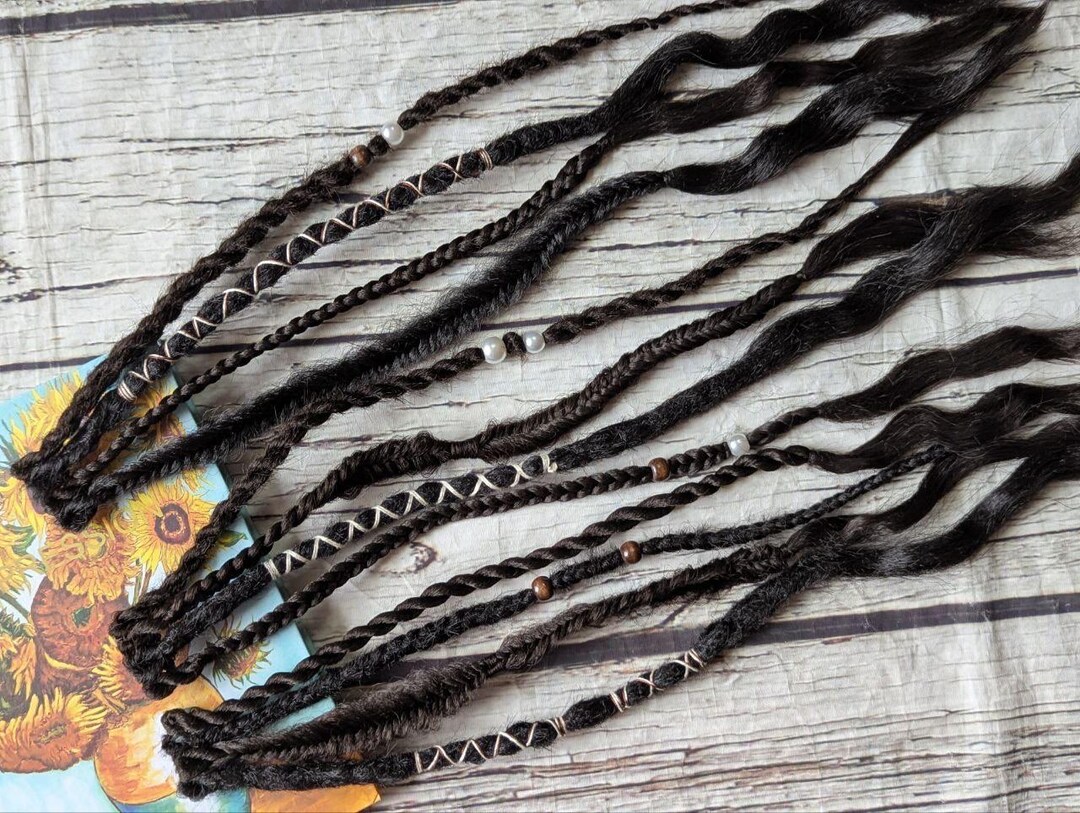 Braids on Clip, Dreads on Clip, Braid Extensions, Synthetic Braids ...