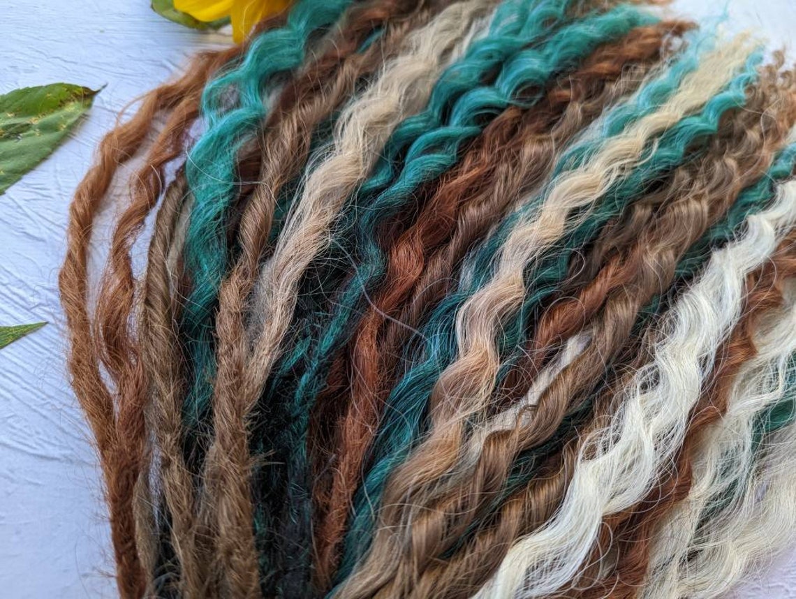 Bohemian Soft Curl Extensions Curly Extensions Wavy Dreads - Etsy