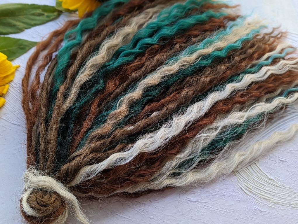 Bohemian Soft Curl Extensions Curly Extensions Wavy Dreads - Etsy