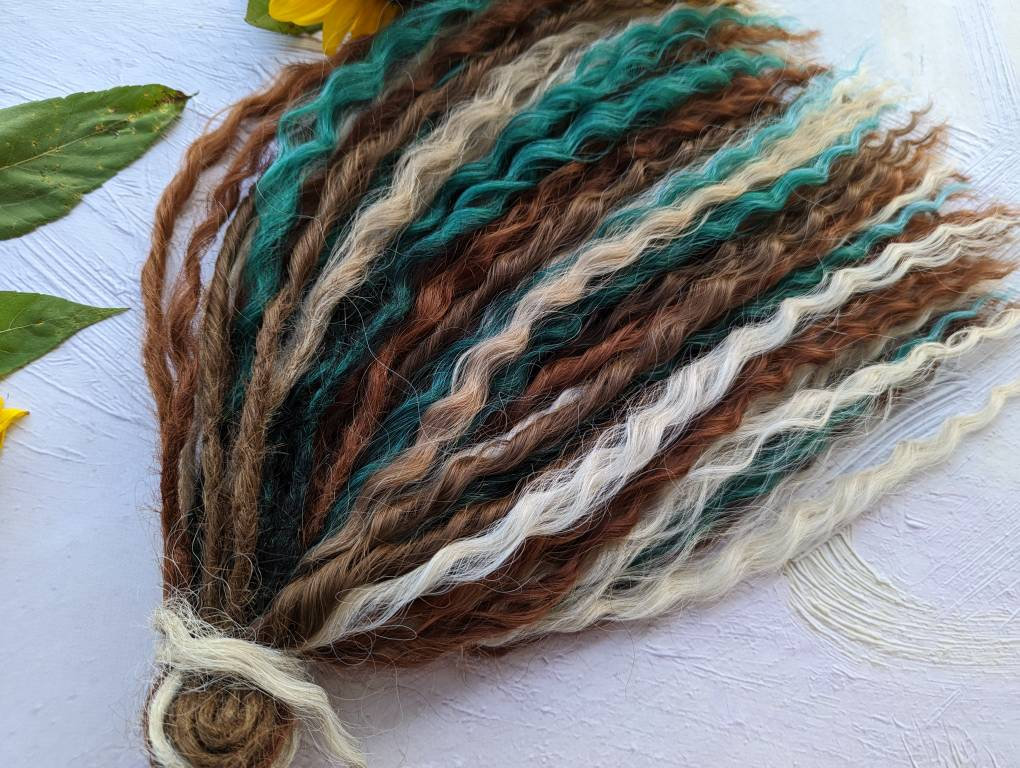 Bohemian Soft Curl Extensions Curly Extensions Wavy Dreads - Etsy