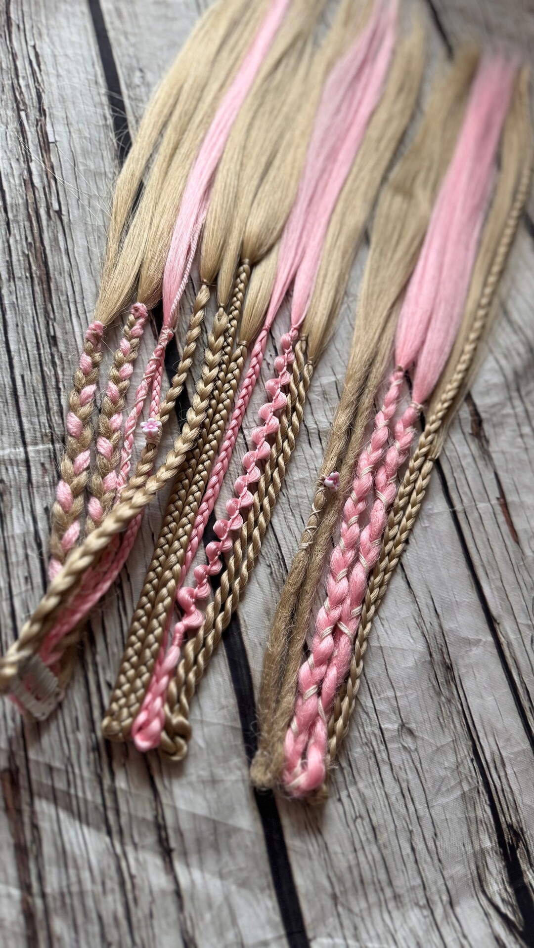 Braids on Clip, Dreads on Clip, Braid Extensions, Synthetic Braids ...