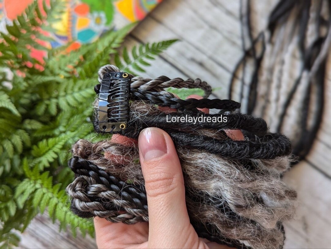 Braids on Clip, Dreads on Clip, Braid Extensions, Synthetic Braids ...