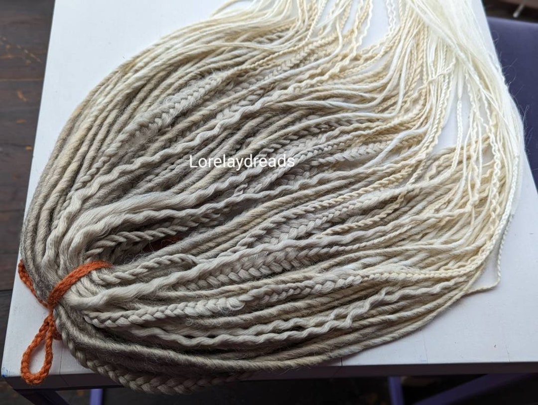 Full Set Boho Dreadlocks, Mix of Double Ended Dreadlocks and De Braids ...