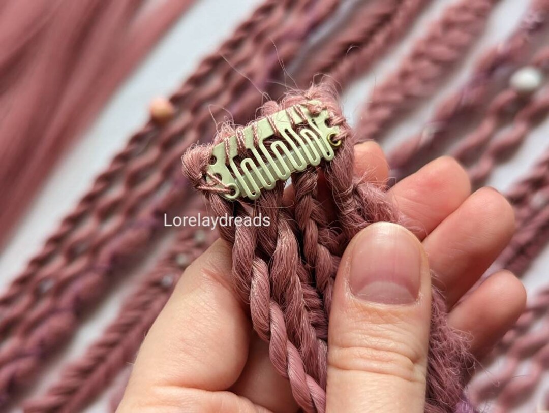 Braids on Clip, Dreads on Clip, Braid Extensions, Synthetic Braids ...