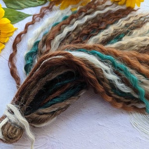 Bohemian Soft Curl Extensions, Curly Extensions, Wavy Dreads, Curly ...