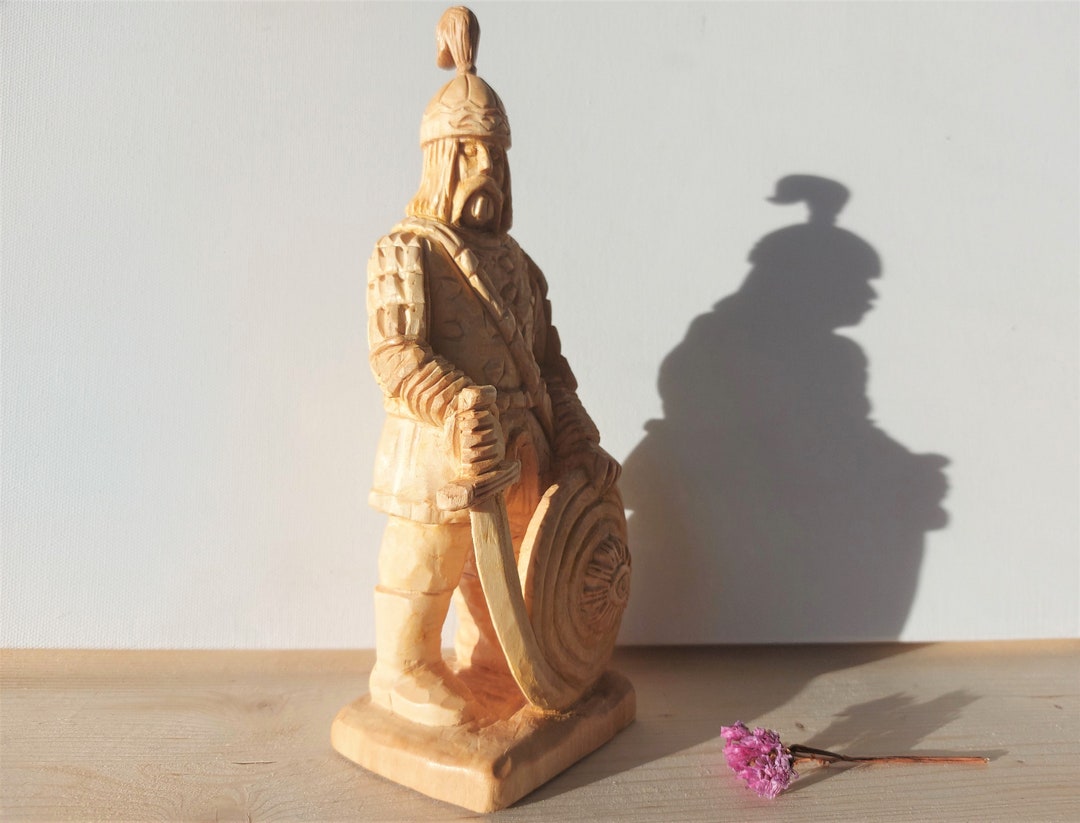 Armour Sculpture Hand Carved Sculpture Ottoman Medieval Tartar Warrior ...
