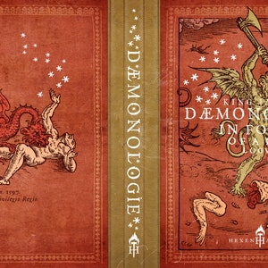 Daemonologie by King James Rare Occult Book Hand-numbered Collector's ...