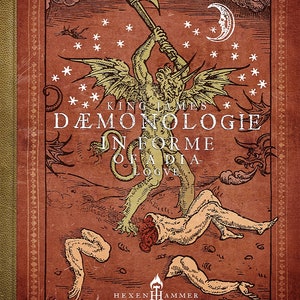 Daemonologie by King James Rare Occult Book Hand-numbered Collector's ...