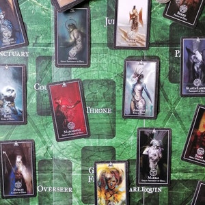 Temple of Solomon - Ars Goetia Demon Tarot Summoning Board for Occult ...