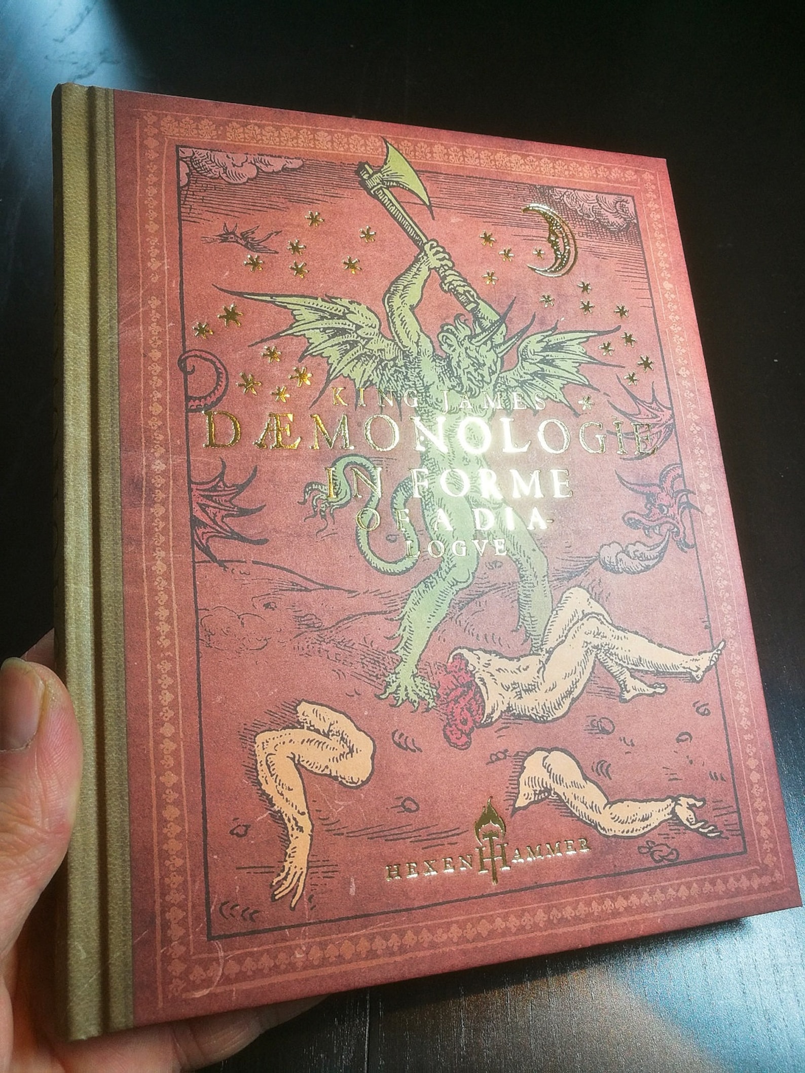 Daemonologie by King James Rare Occult Book Hand-numbered - Etsy
