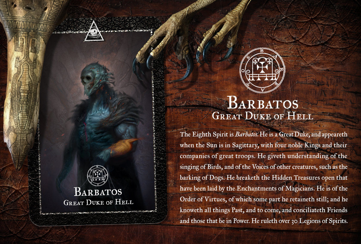 Ars Goetia Tarot Deck Collectors 1st Edition Occult Magic | Etsy