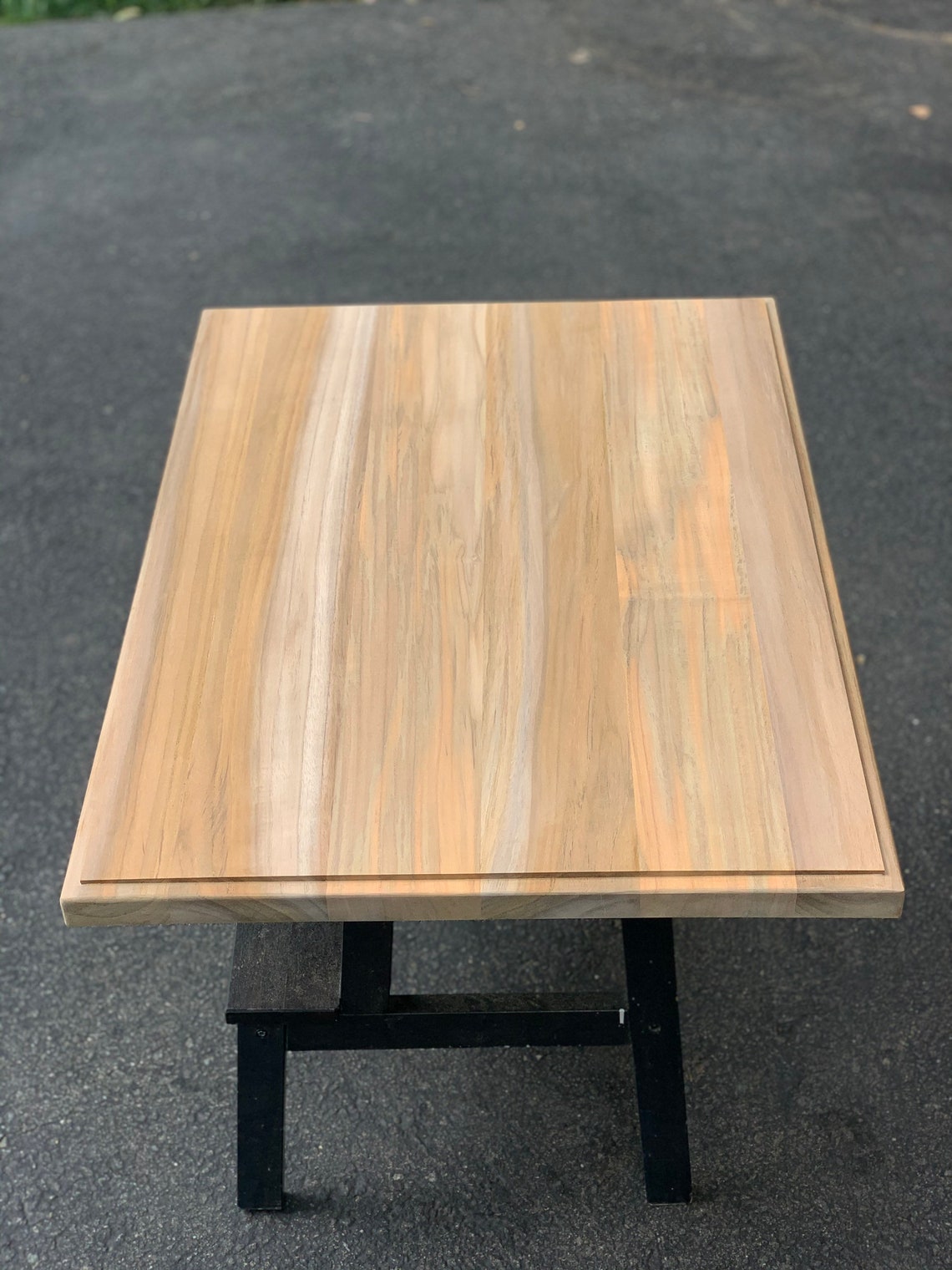 Custom Made to Order Table Tops. Teak, Walnut, Oak, Maple Etc.. or ...