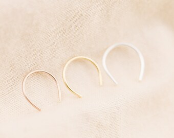 Round Septum Retainer-gold Septum Retainer-septum Horseshoe-gold Septum ...
